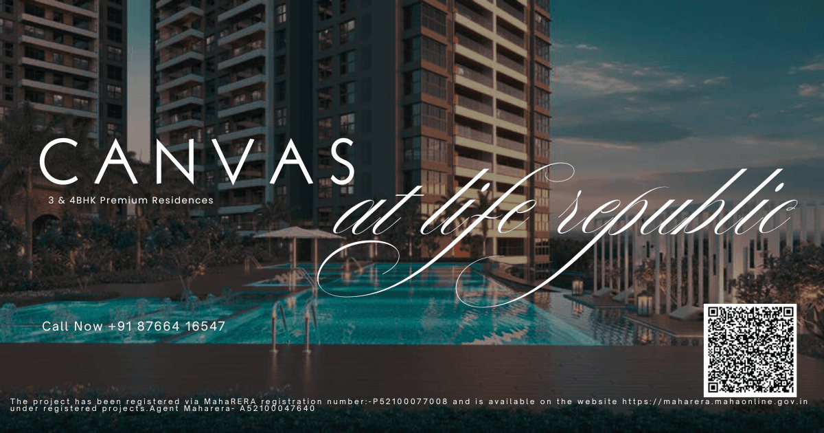 Canvas Life Republic Luxurious 3 & 4 BHK in Hinjewadi Pune